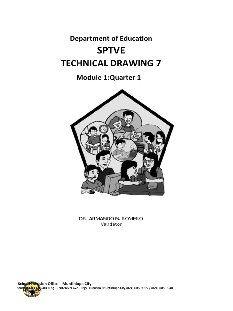 Technical Drawing 7 Module 1 | PDF | Drawing | Technical Drawing