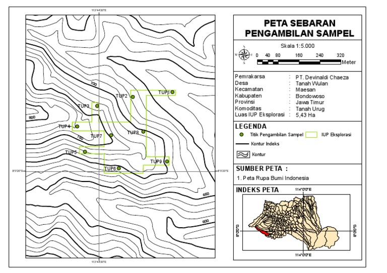 Muhammad Reynaldi - Kelompok 5 - Tanah Urug - Peta Sebaran Pengambilan ...