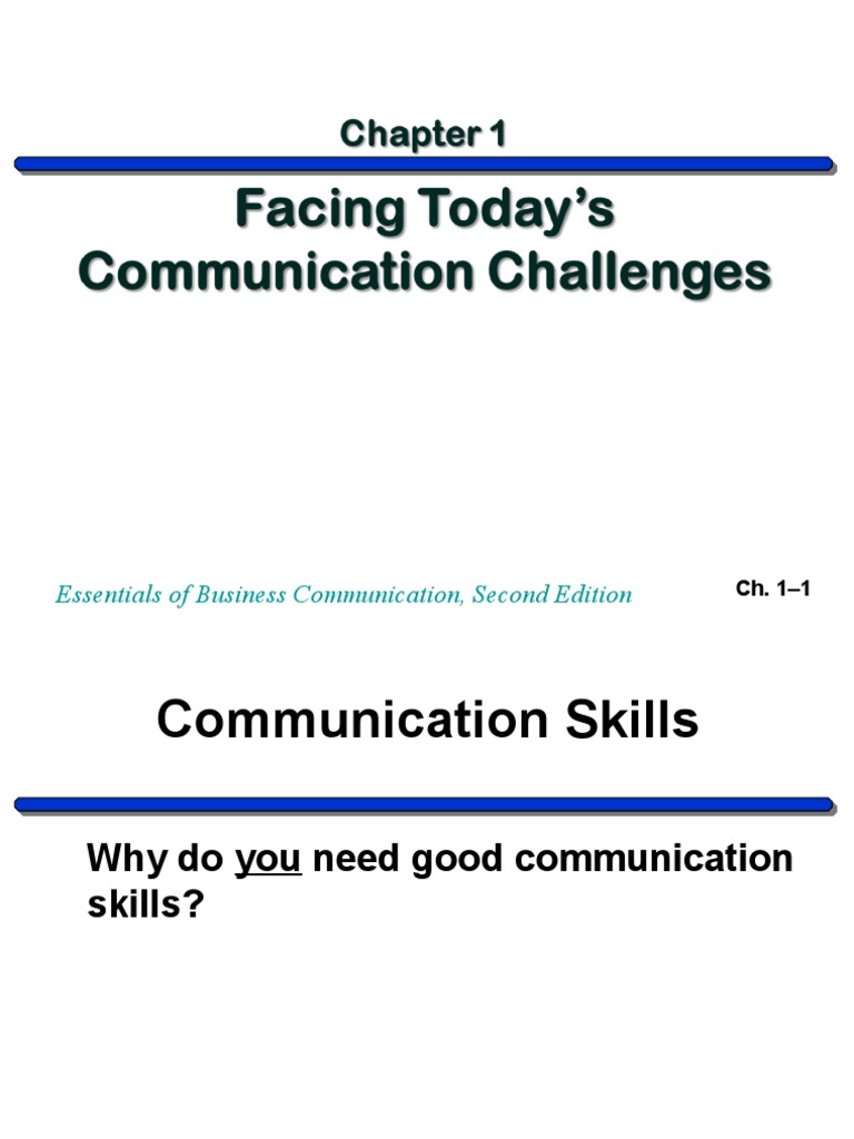 Business Communication Essentials Guide | PDF | Communication ...
