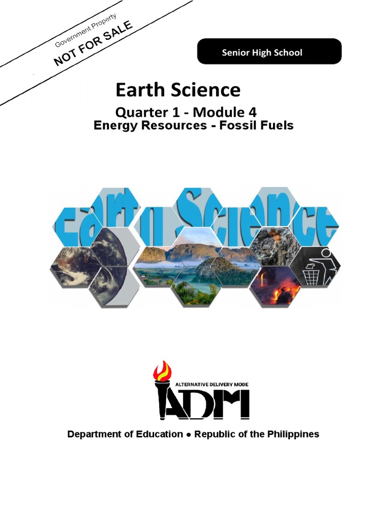 Earth Science: Quarter 1 - Module 4 | PDF | Petroleum | Fuels