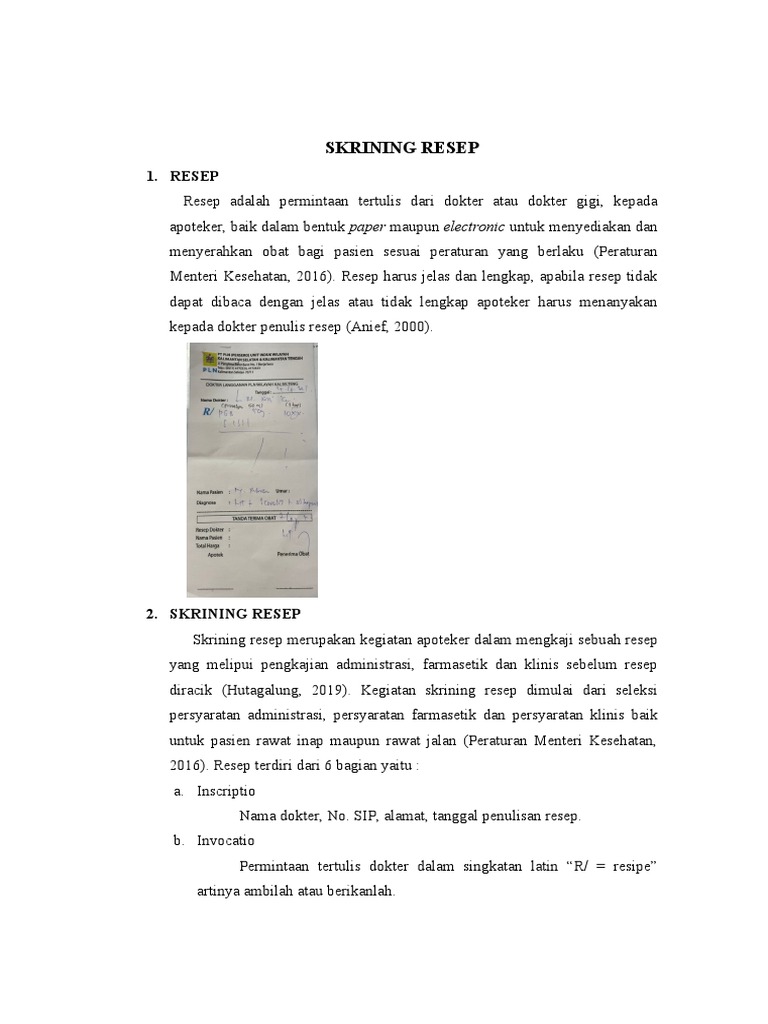 Resep Dokter 12 | PDF