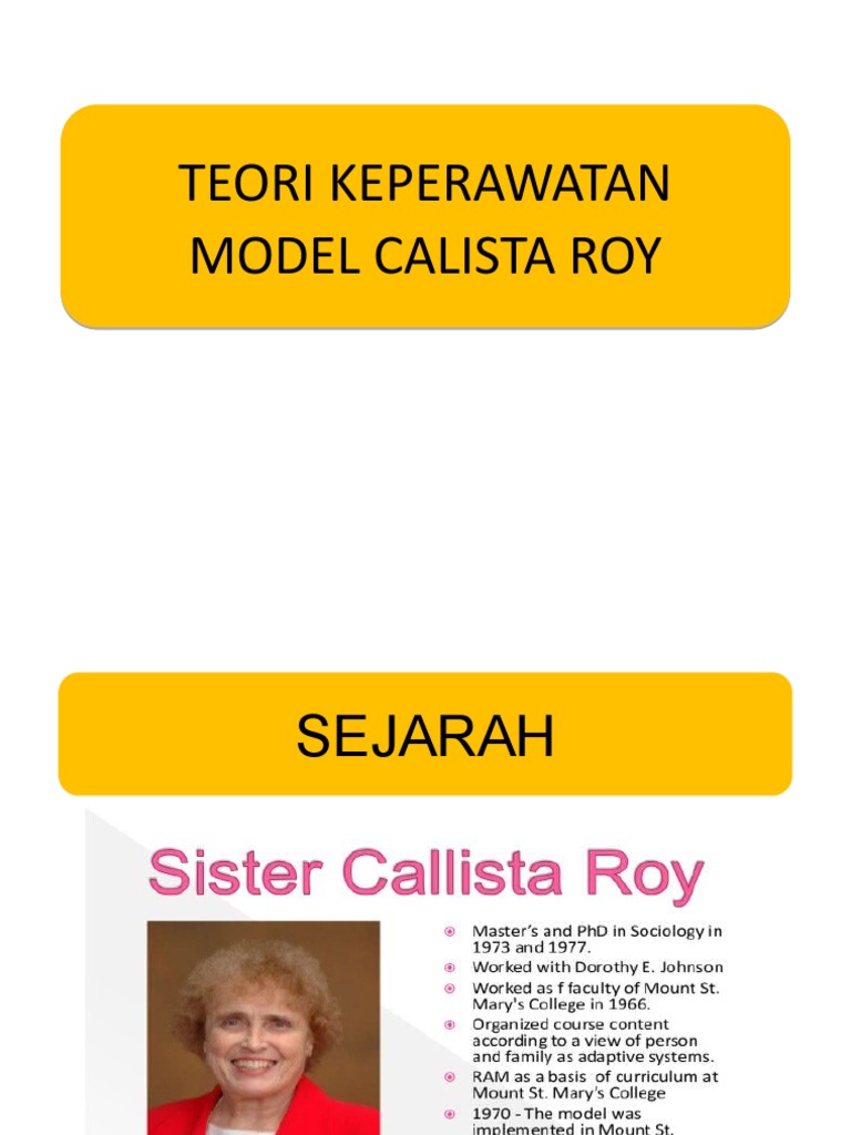 1 PPT Calista Roy-Florence Nightingale | PDF | Pengembangan Diri