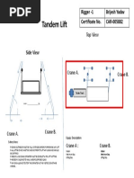 Rigging Plan Template | PDF | Crane (Machine)