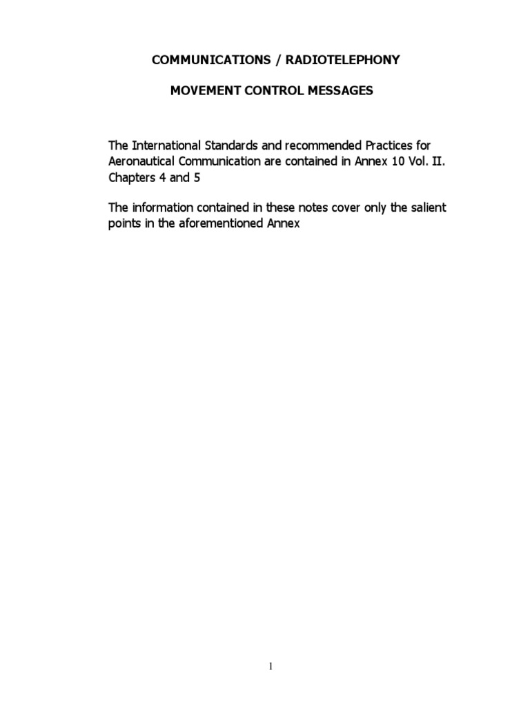 Aviation Communication Guide | PDF | Radio | Air Traffic Control