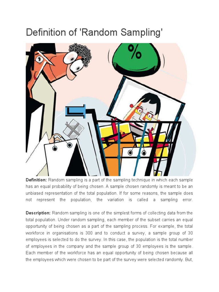 Random Sampling | PDF | Sampling (Statistics) | Randomness
