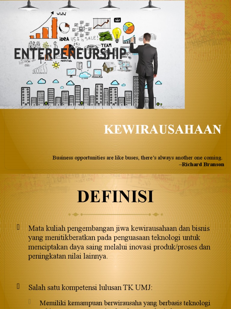 00 Technopreneurship - Rencana Perkuliahan | PDF