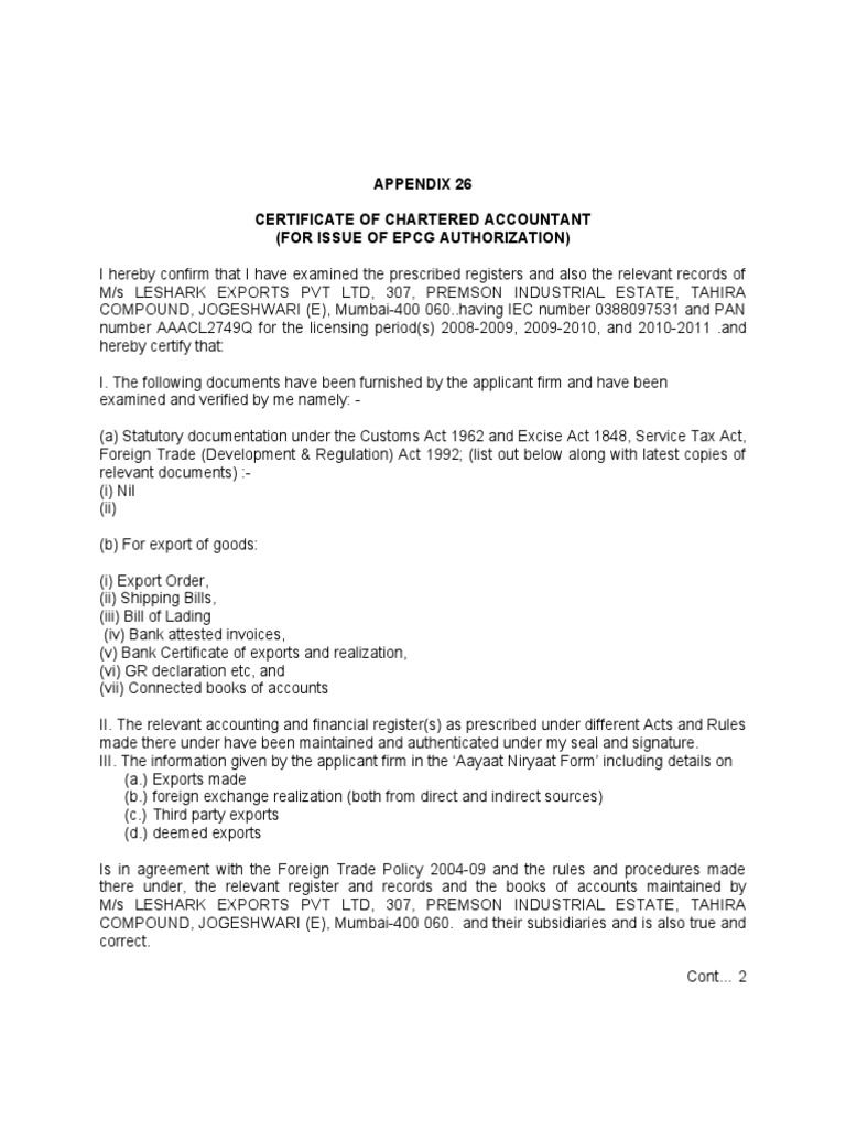 Appendix 26 - New | PDF | Signature | Government