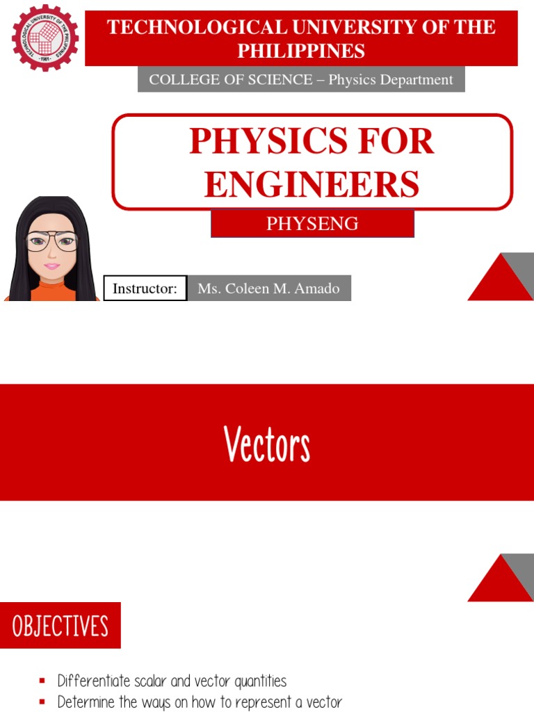Technological University of The Philippines: Physics For Engineers ...
