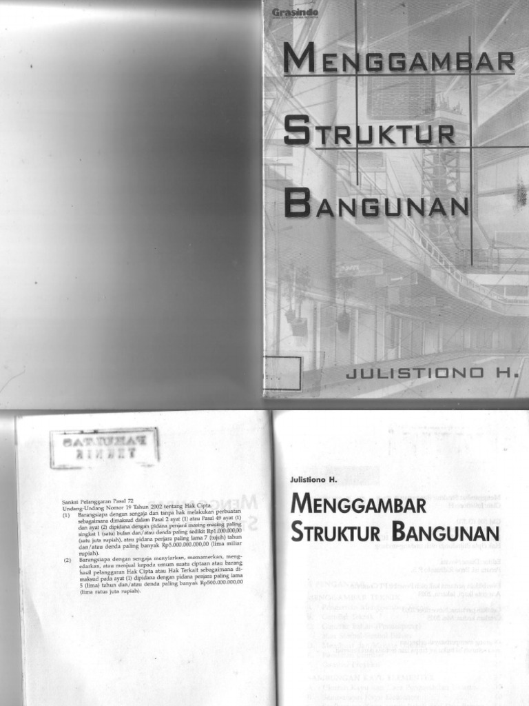 BUKU MENGGAMBAR STRUKTUR BANGUNAN - Compressed | PDF