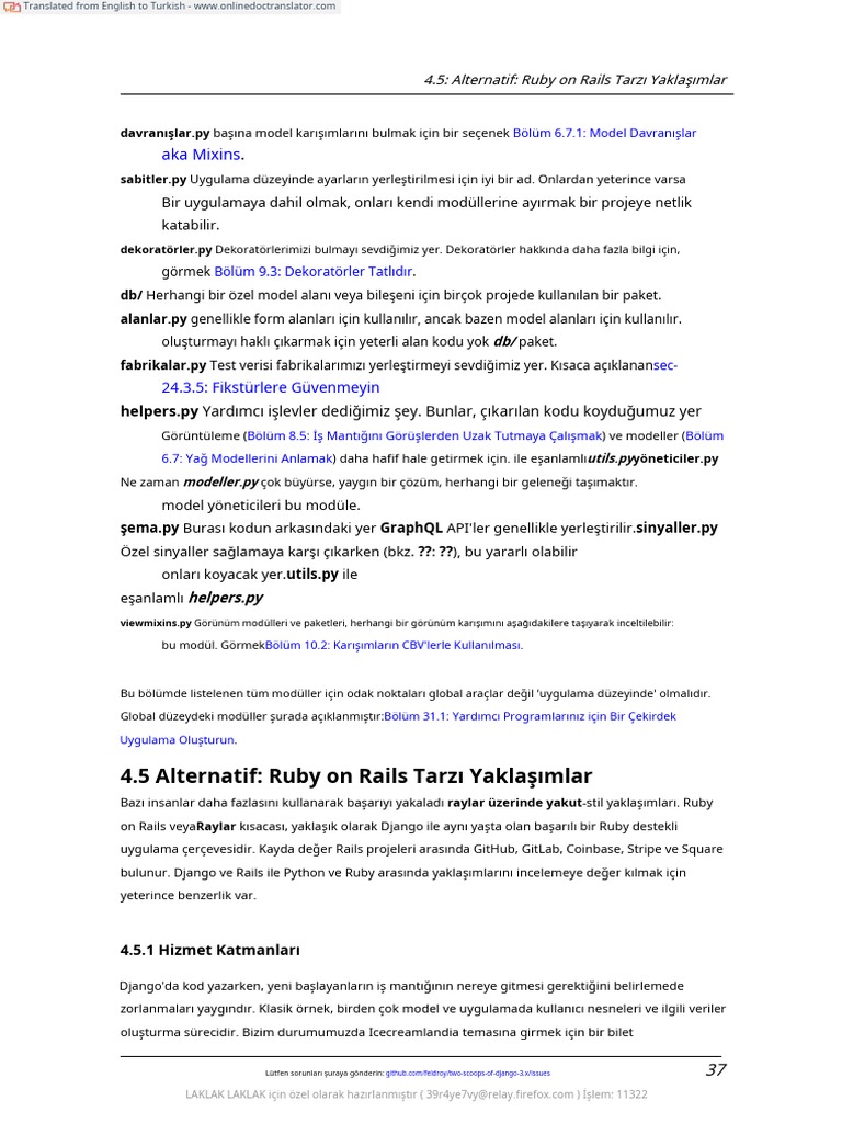 Two Scoops of Django 3.x by Daniel Audrey Feldroy (075-150) .En - TR | PDF