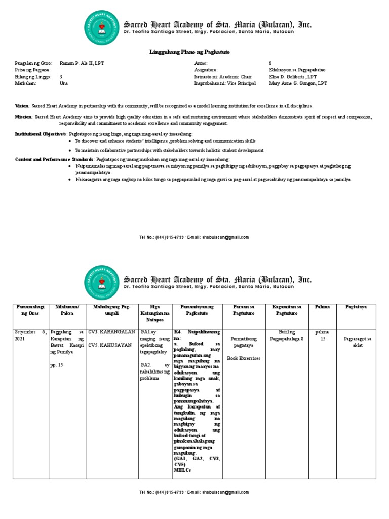 Wlp Esp Template Week 3 Pdf