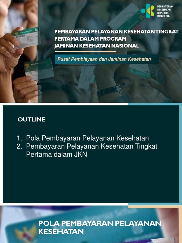 Materi 2 - Pembayaran Pelayanan Kesehatan Dalam Program JKN | PDF