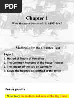 Aims of The Big Three | PDF | World War I | Treaty Of Versailles