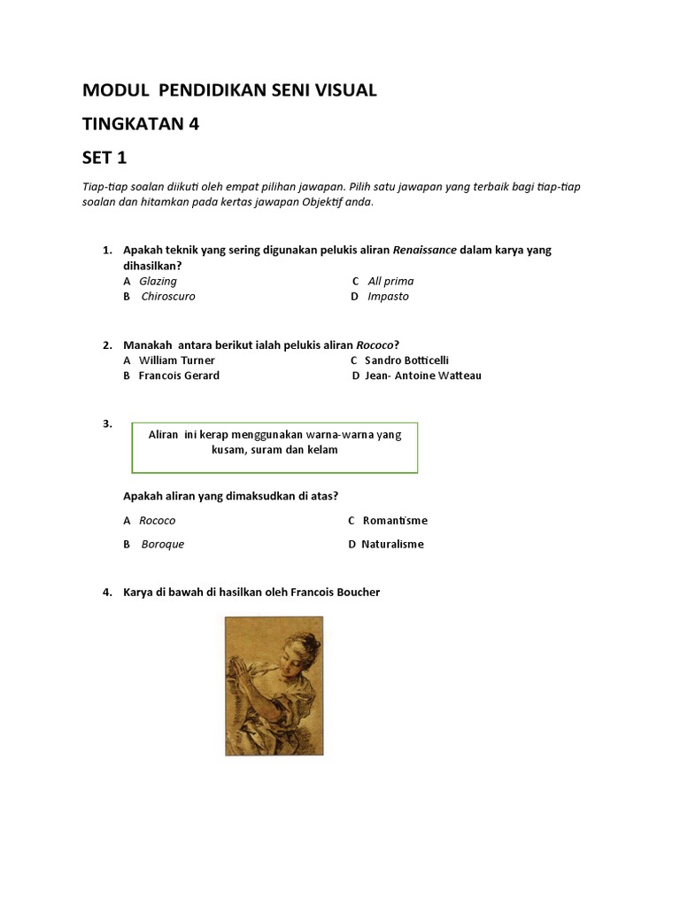 3 Set Modul F4 | PDF