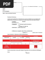 Demande de virement bancaire simple | PDF | Virement bancaire | Bancaire