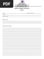 School Form 2 (SF 2) - Blank Template | PDF