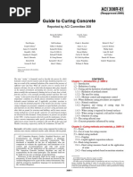 308.1-23 - Curing ACI Conrete | PDF | Specification (Technical Standard ...