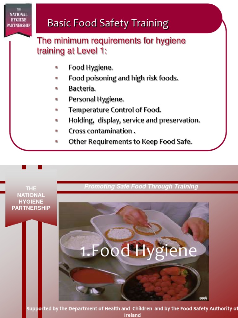 Basic Food Hygiene Level 1 | PDF | Foods | Foodborne Illness