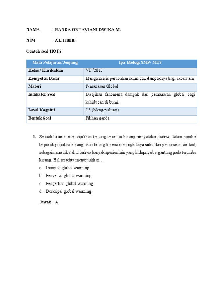 Tugas 1 Pengembangan Instrumen Kelompok 1 | PDF