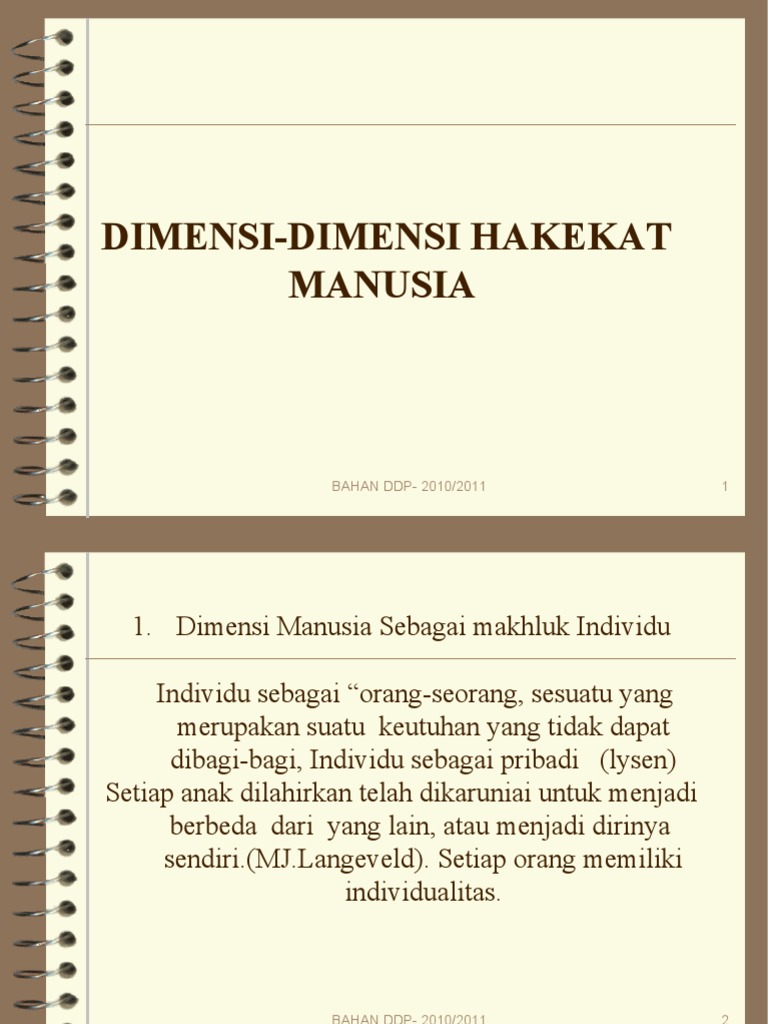 Dimensi-Dimensi Manusia | PDF Dimensi-Dimensi Manusia | PDF