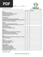 Eot Crane Inspection Checklist | PDF