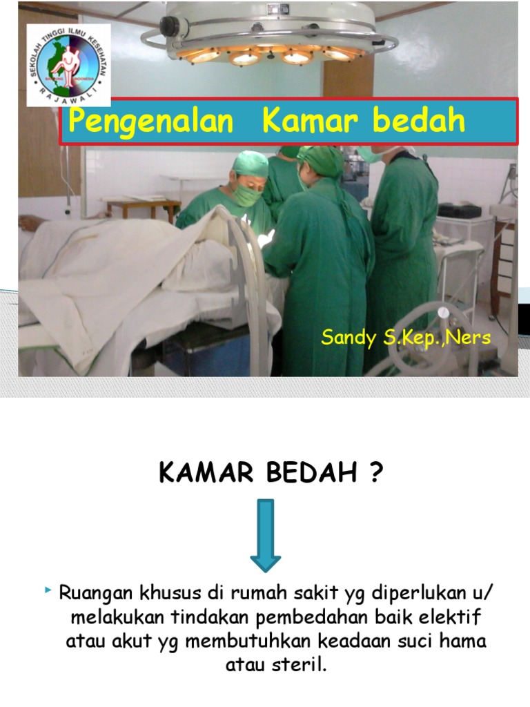 Manajemen Kamar Bedah | PDF