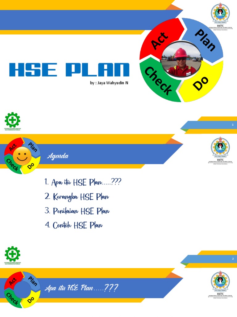 Rencana HSE: Kerangka dan Penilaian | PDF | Teknologi & Rekayasa