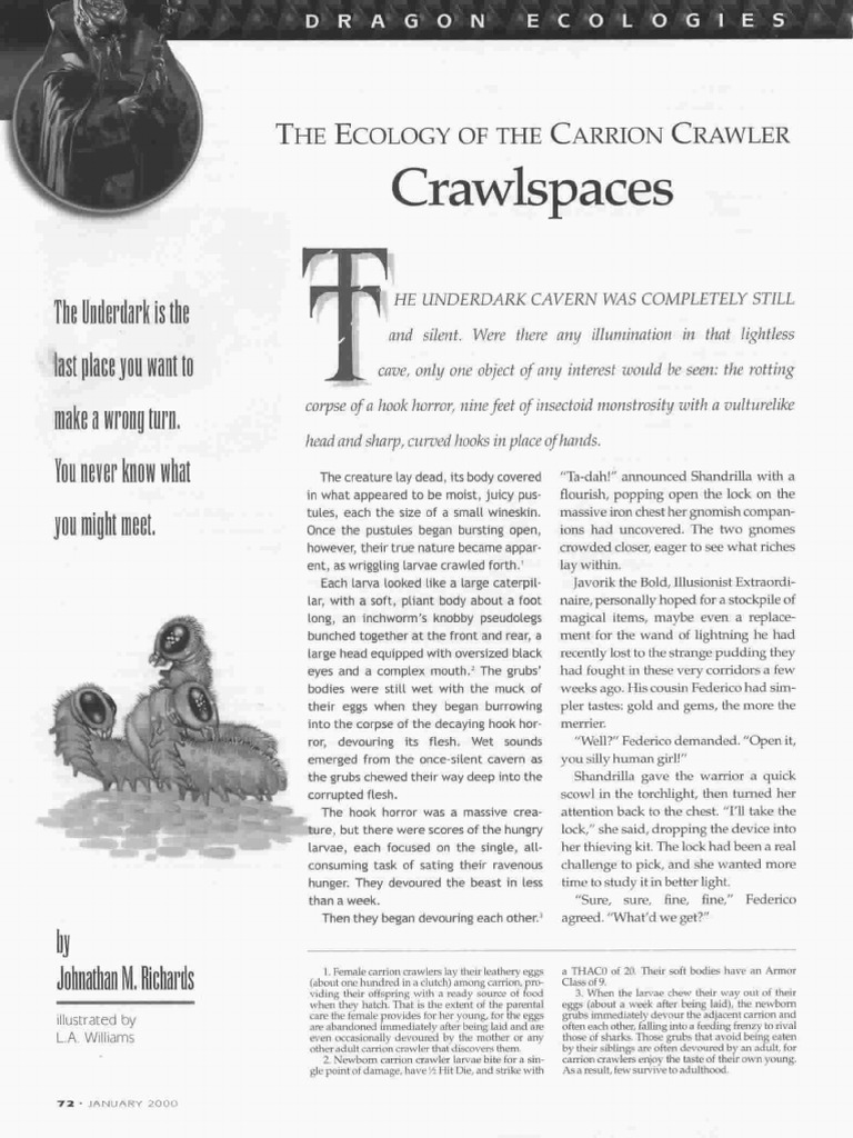 Dragon #267 - The Ecology of The Carrion Crawler | PDF