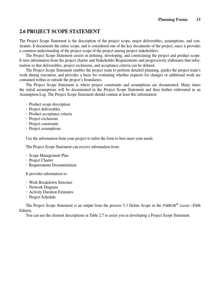 2.1.3.define Scope Templates | PDF | Information Technology | Computing