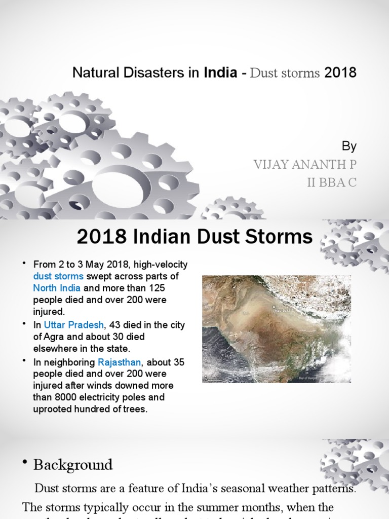 Natural Disasters in India | PDF | Tropical Cyclones | Synoptic ...