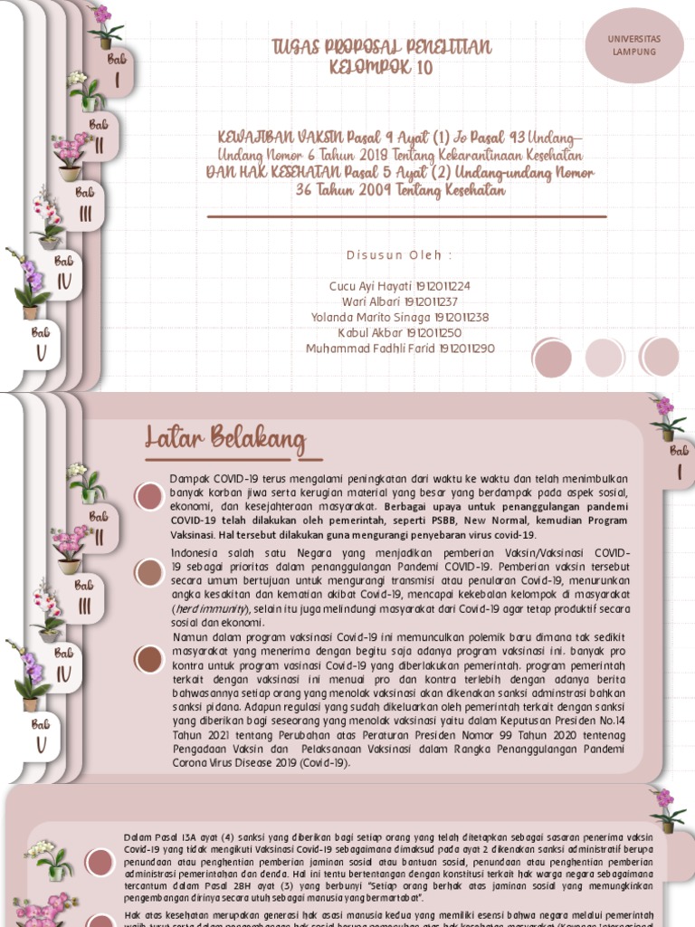 Bahan Presentasi MPPH | PDF