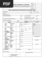 Web Version ASA Anaesthesia Record | PDF | Anesthesiologist | Anesthesia
