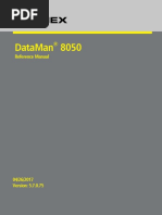 Dataman 8050: Reference Manual | PDF | Wi Fi | Usb