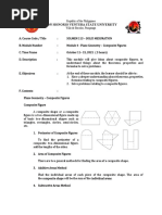Solid Mensuration Module 1 | PDF | Area | Euclidean Geometry