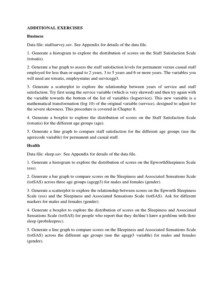 Chapter 7 Exercises in Class | PDF