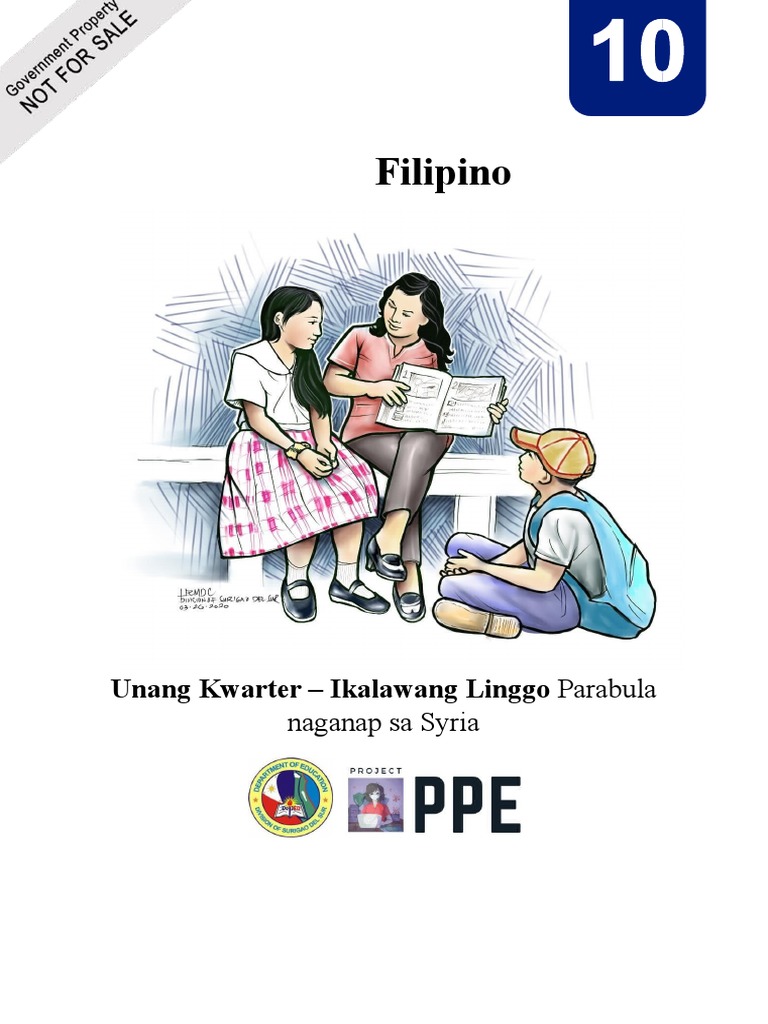 FORMATIVE FEEDBACK Filipino 10 Aralin 1.3 Parabula Word | PDF