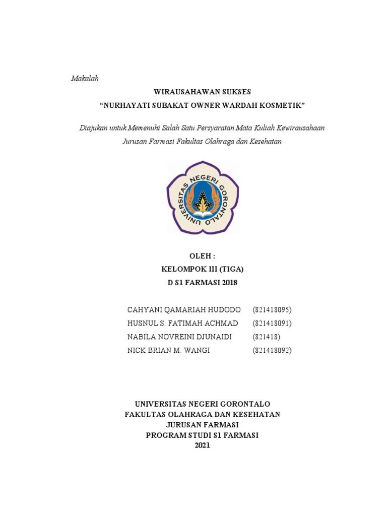 Cover Dapus KWRR | PDF