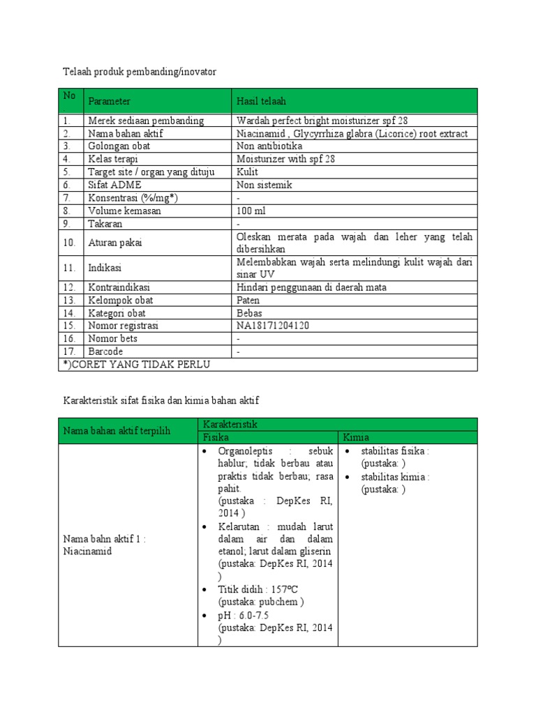 Telaah Produk Fix | PDF