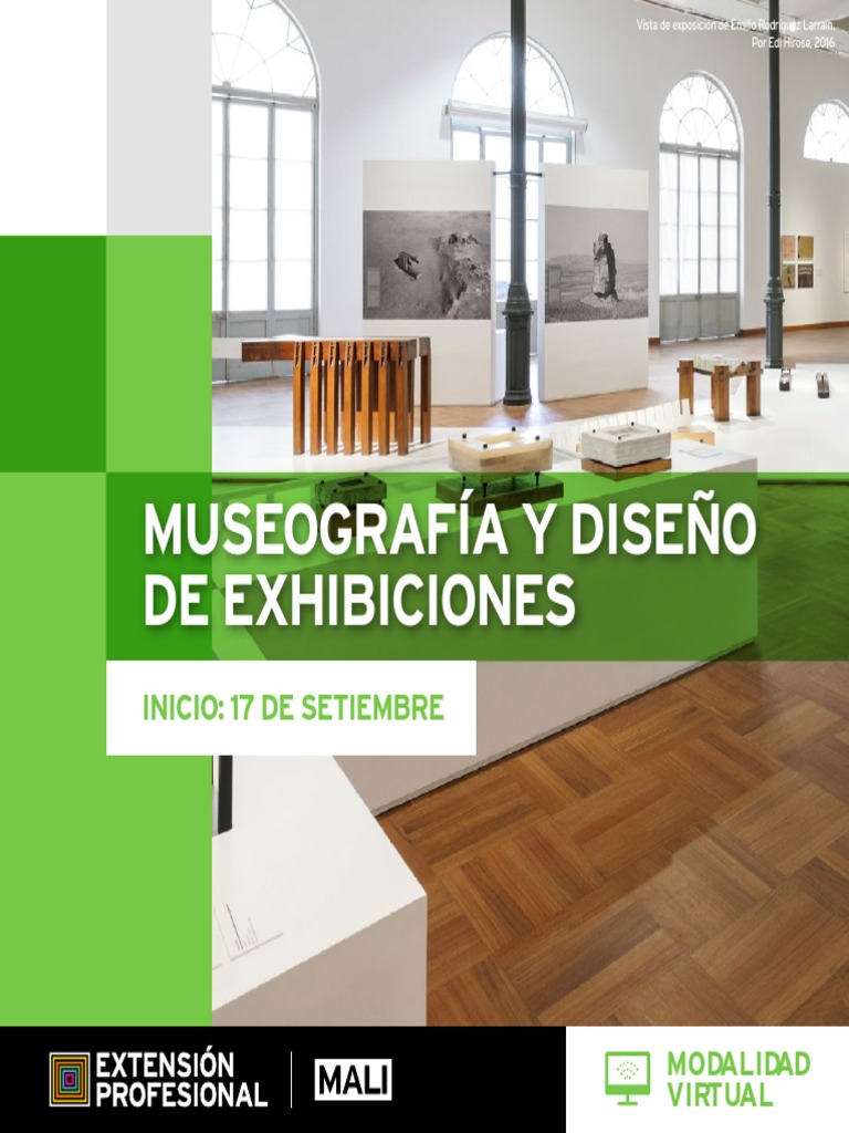 Museografía y Diseño de Exhibiciones - Virtual | PDF | Diseño | Museo