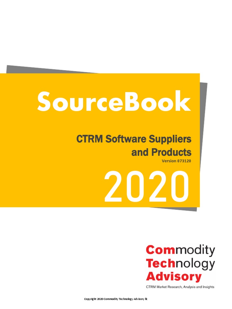ComTech Sourcebook 2020 | PDF | Cloud Computing | Value At Risk