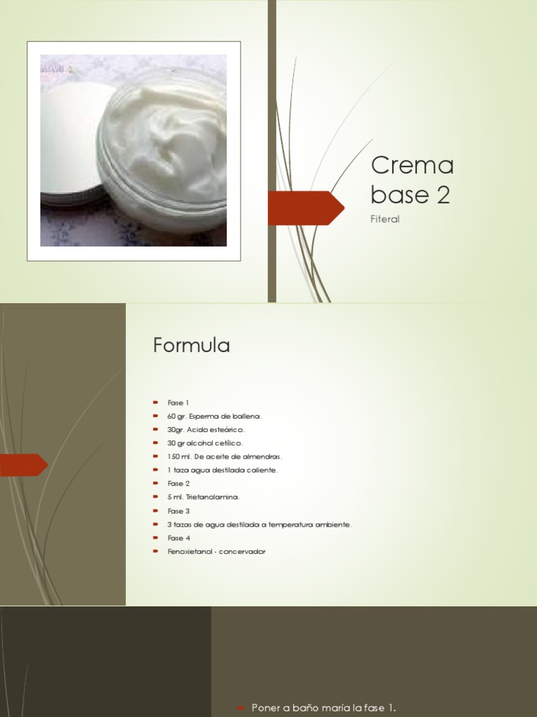 Crema Base 2 | PDF | Cocina, comidas y vino