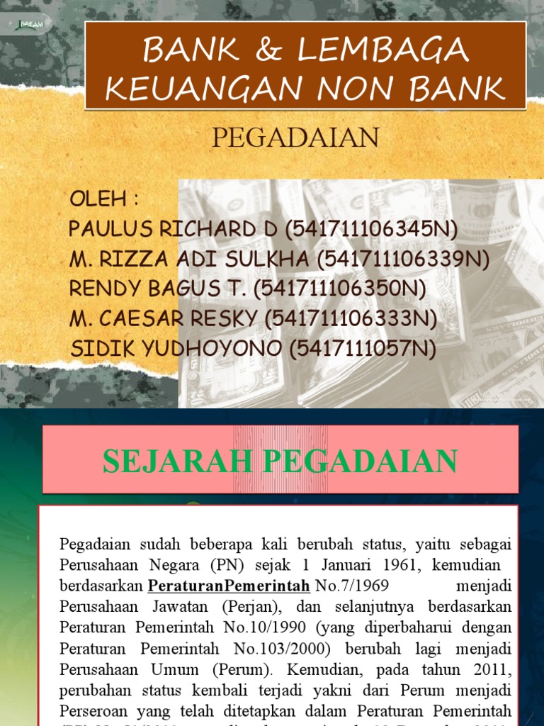 Powerpoint Pegadaian | PDF