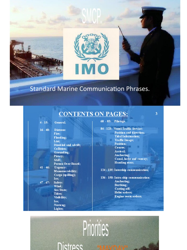 Standard Marine Communication Phrases | PDF | Ships | Water Transport