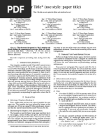 IEEE A4 Conference Paper Template | PDF | International System Of Units ...