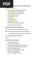 GR 7 - REPORTED SPEECH Assertive Worksheet | PDF | Linguistics | Grammar