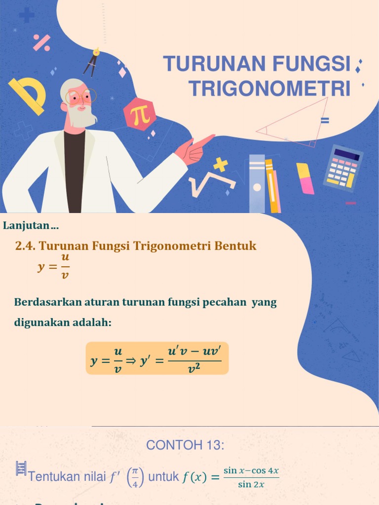 Turunan Fungsi Trigonometri | PDF