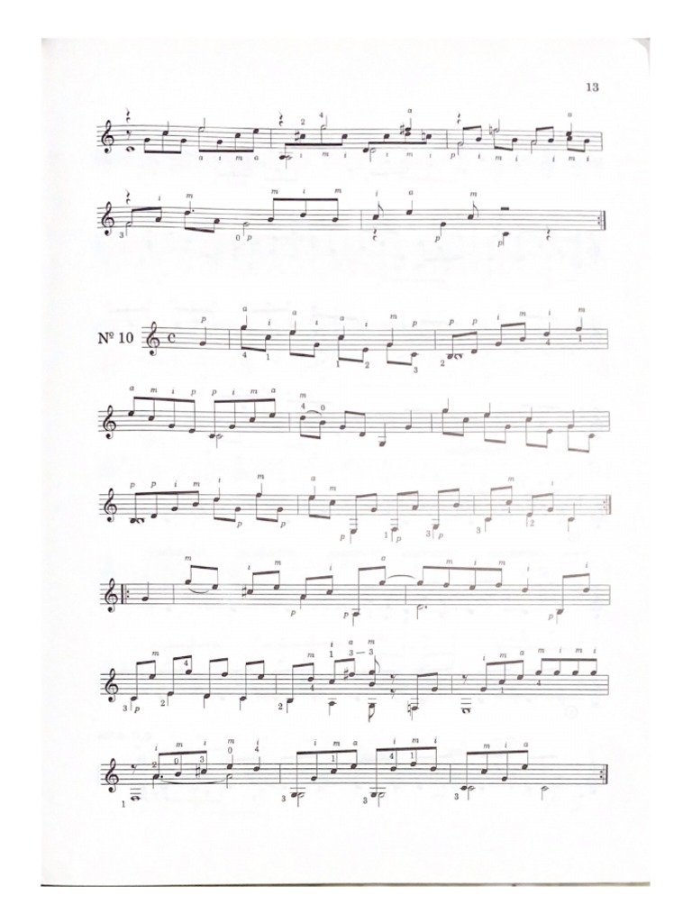 Estudio Sor 10 | PDF