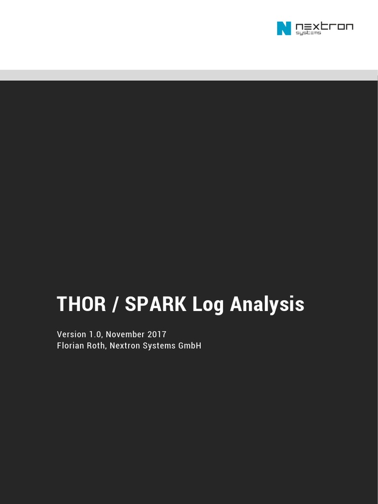 Thor / Spark Log Analysis: Version 1.0, November 2017 Florian Roth ...