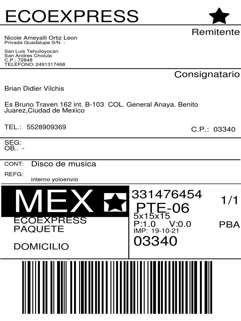 BrianDidierVilchis BenitoJuarez REDPACK | PDF