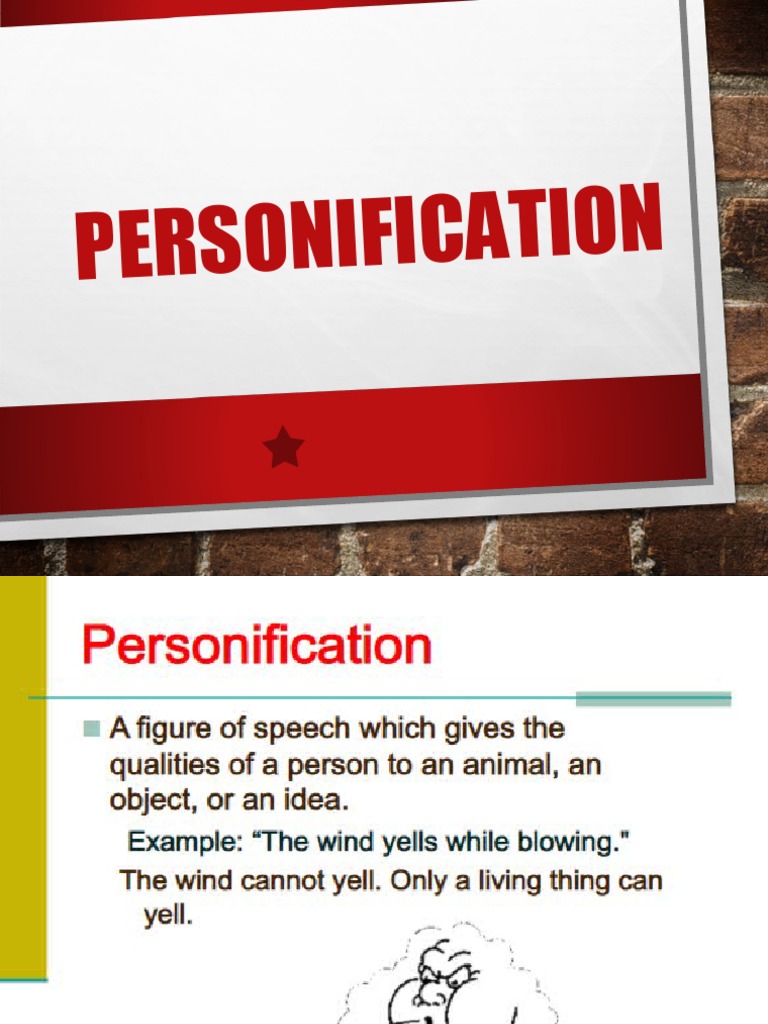 Personification | PDF | Language Mechanics | Language Families